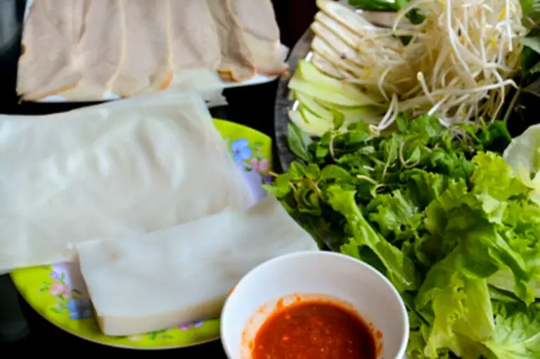 Banh Trang Cuon - Rice Paper Rolls - The Roaming Fork