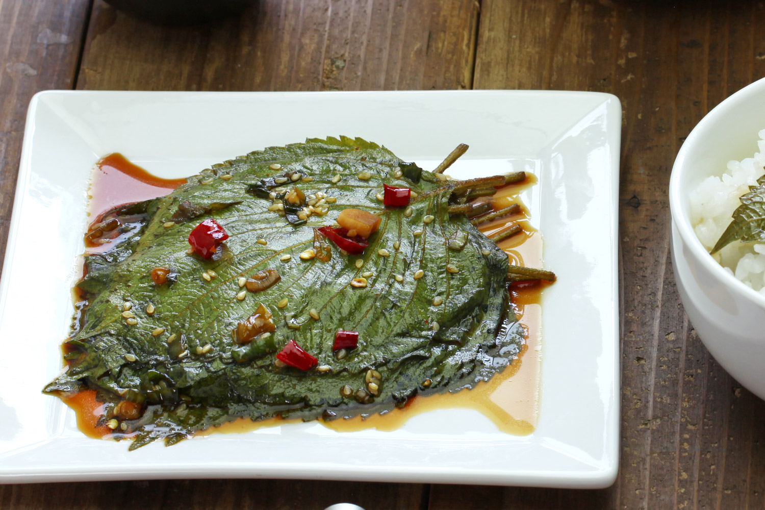 Pickled Perilla Leaves (Kkaennip Jangajji) Recipe - The Roaming Fork